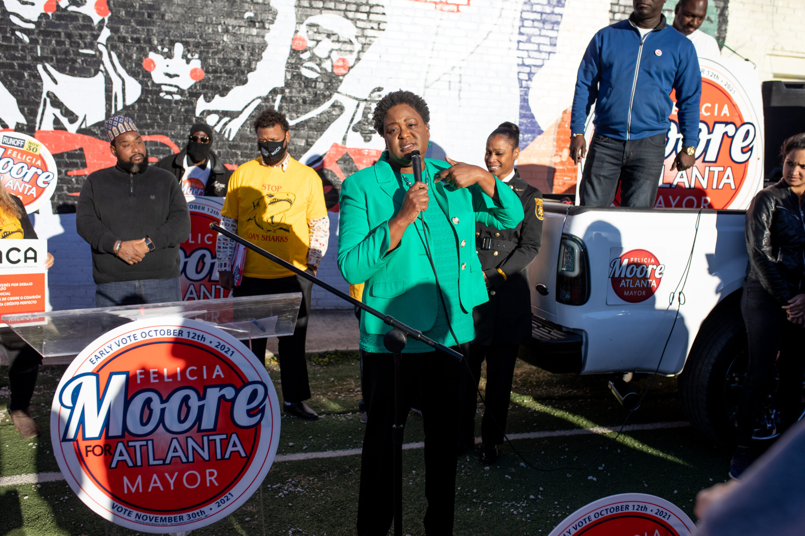 #ElectionCentral: Felicia Moore says she's the one to trust heading ...