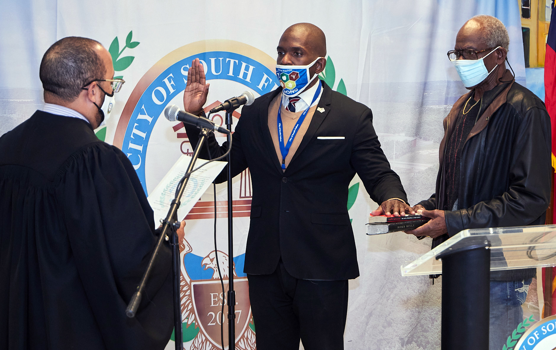 City of South Fulton Swears in New Leaders - The Atlanta Voice