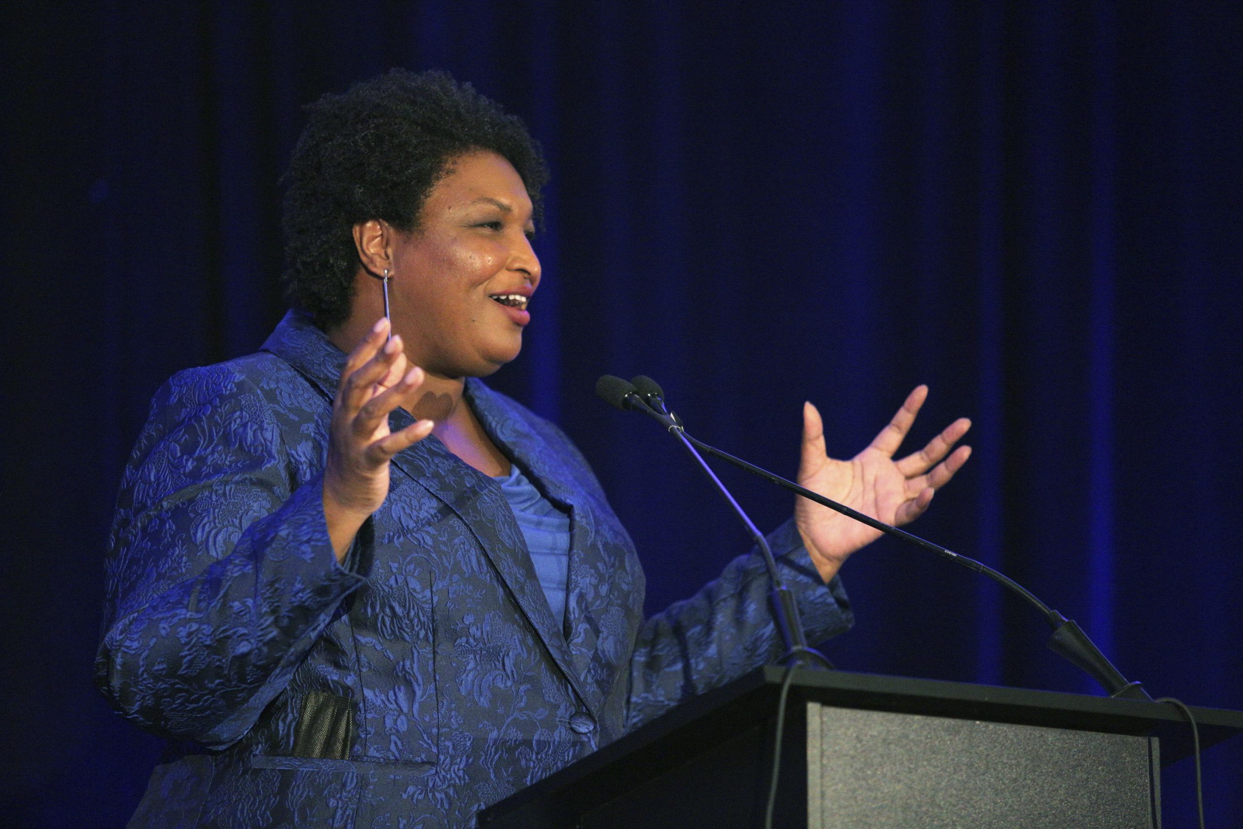 Stacey Abrams aims to recapture energy of first campaign - The Atlanta ...