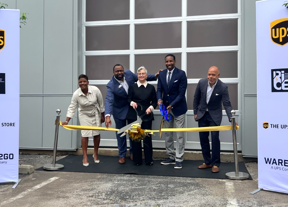 RICE celebrates new UPS Logistics Launchpad with ribbon cutting ...