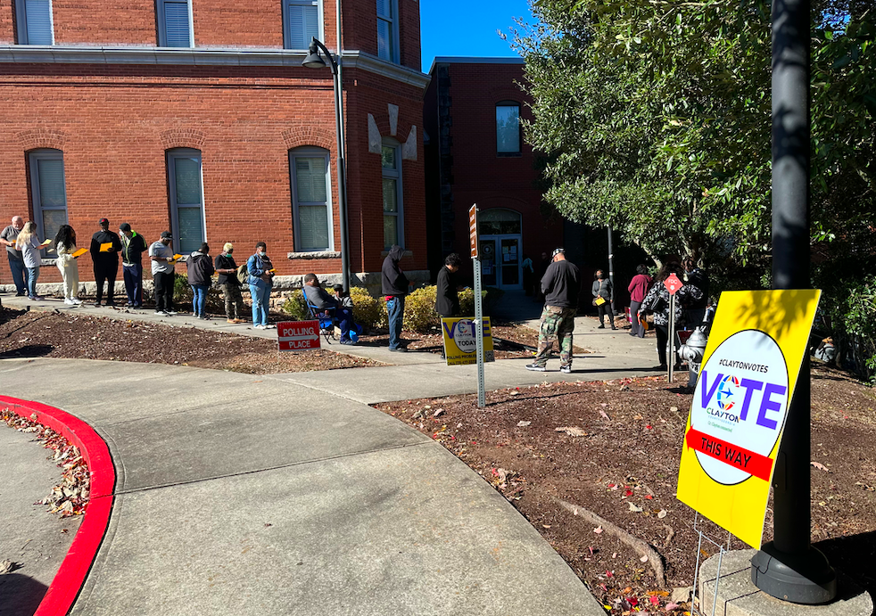 3,393 Clayton County voters makes most of only Sunday to vote early ...