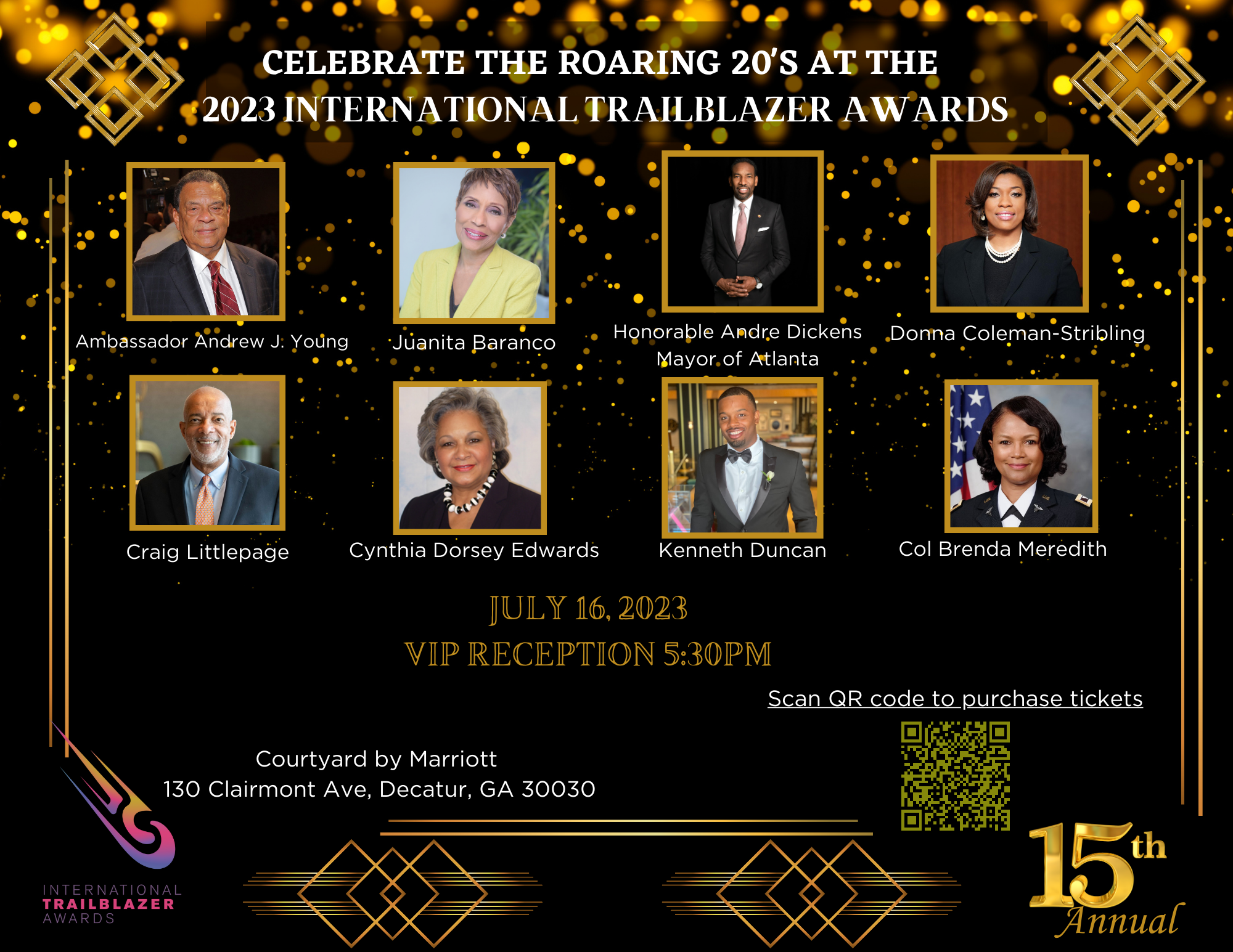 2023 International Trailblazer Awards headlined by Andrew Young, Mayor ...