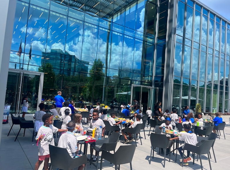 Mercedes-Benz, Falcons, YMCA of Metro Atlanta, and Safe Kids Worldwide ...