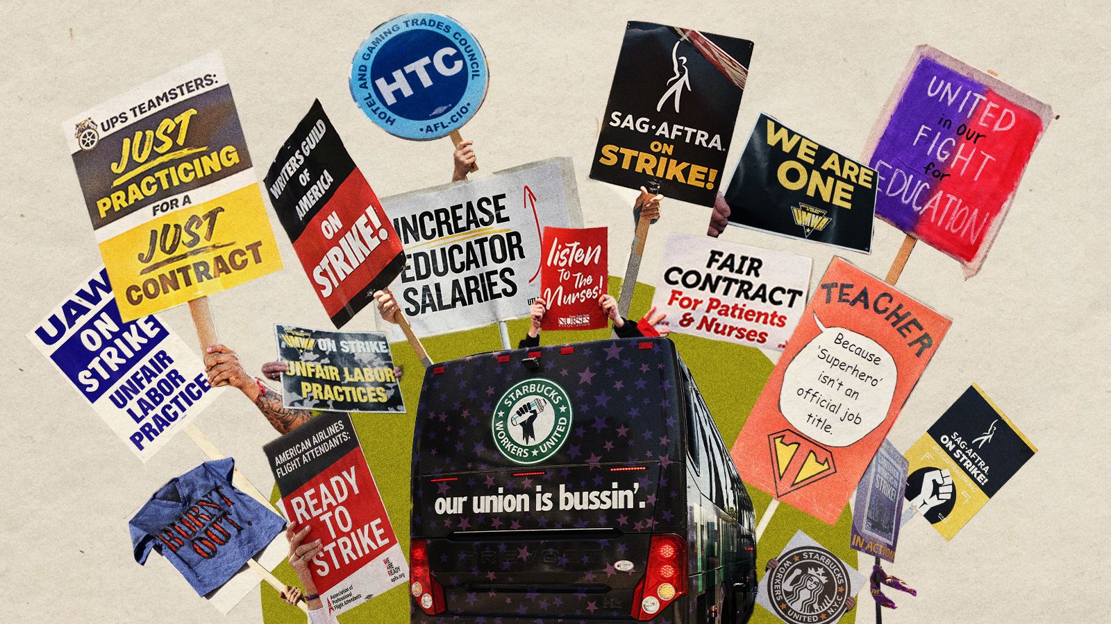 US unions have flexed their muscle this past year. Are they winning ...