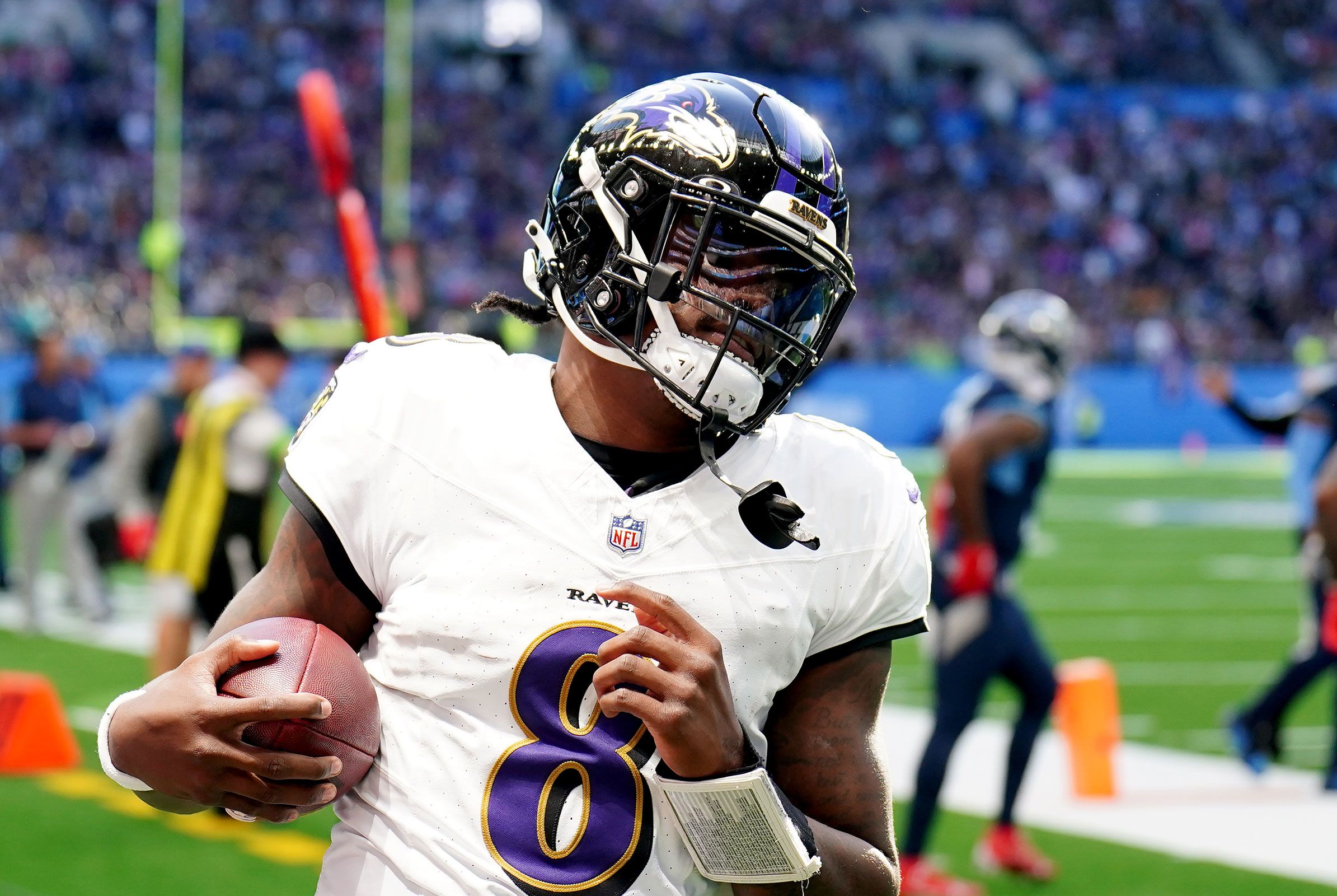 NFL waves goodbye to London as Baltimore Ravens take down the Tennessee ...
