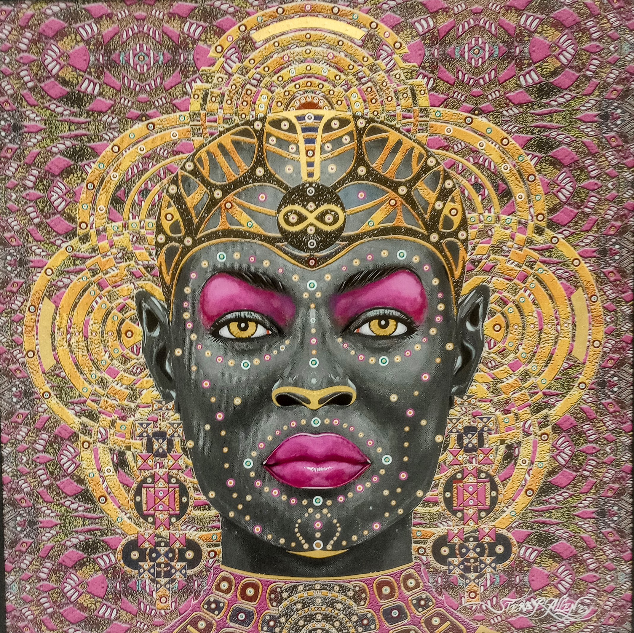 Steve R. Allen's fractal vision: Afro-futurism in art - The Atlanta Voice