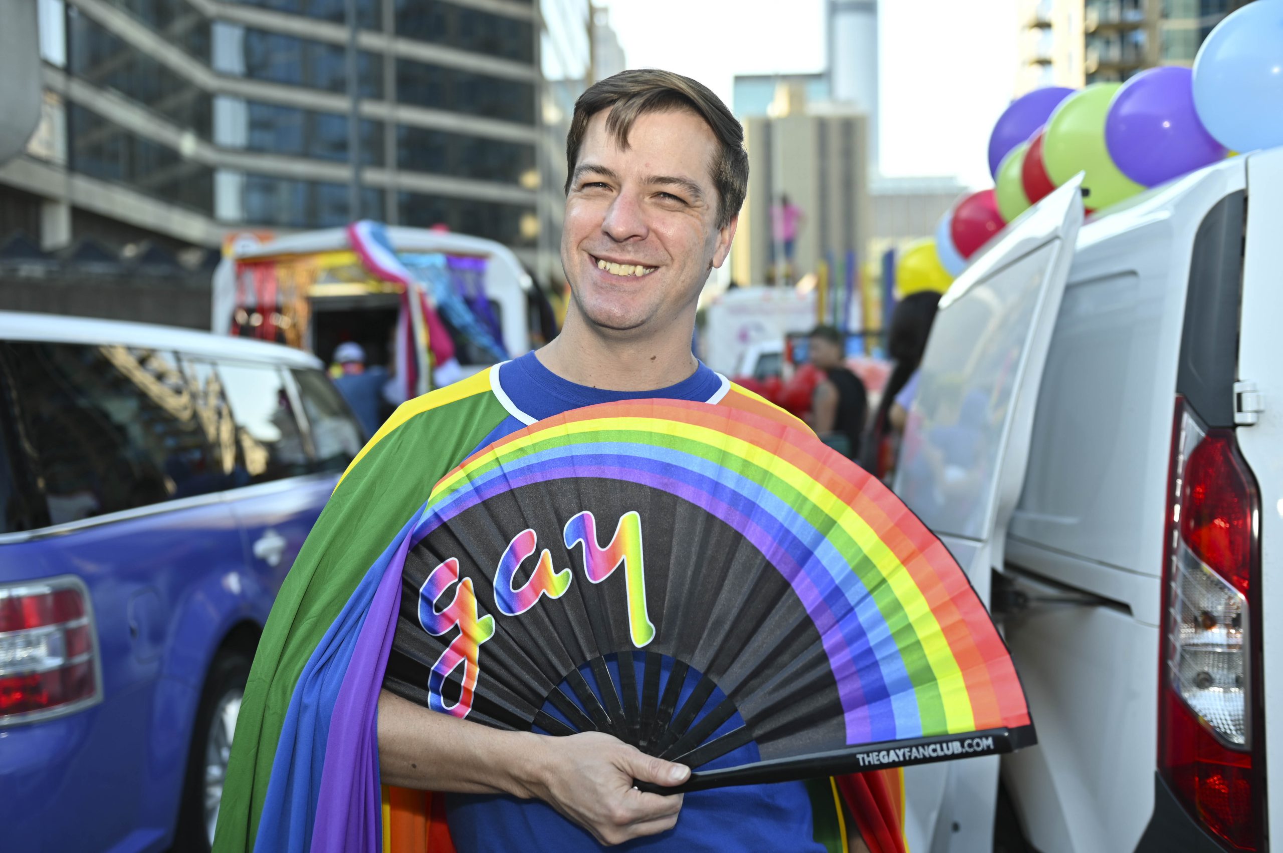 Presidential candidate Chase Oliver attends Atlanta Pride parade - The ...
