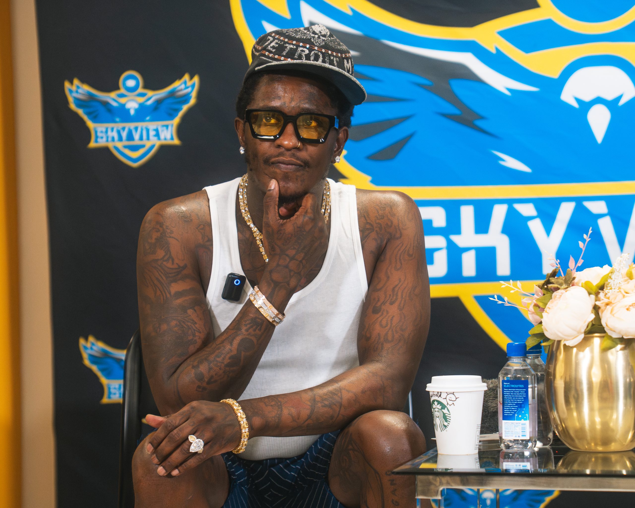 Jeffrey Williams (Young Thug) speaks at Skyview High - The Atlanta Voice