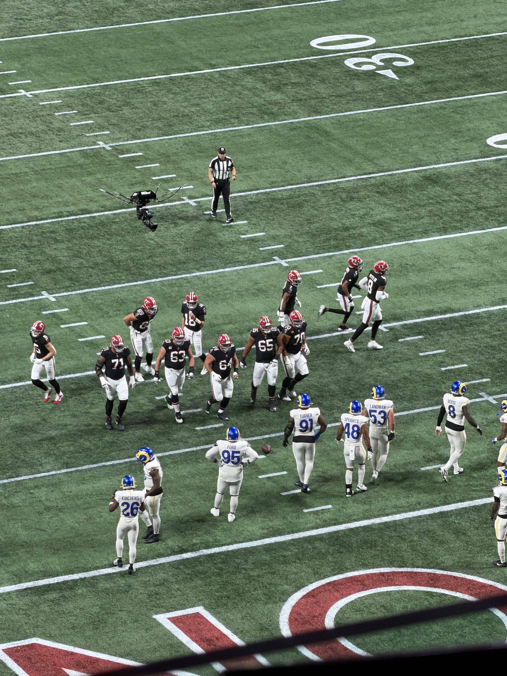 Atlanta Falcons triumph against Rams in Monday Night Football - The ...